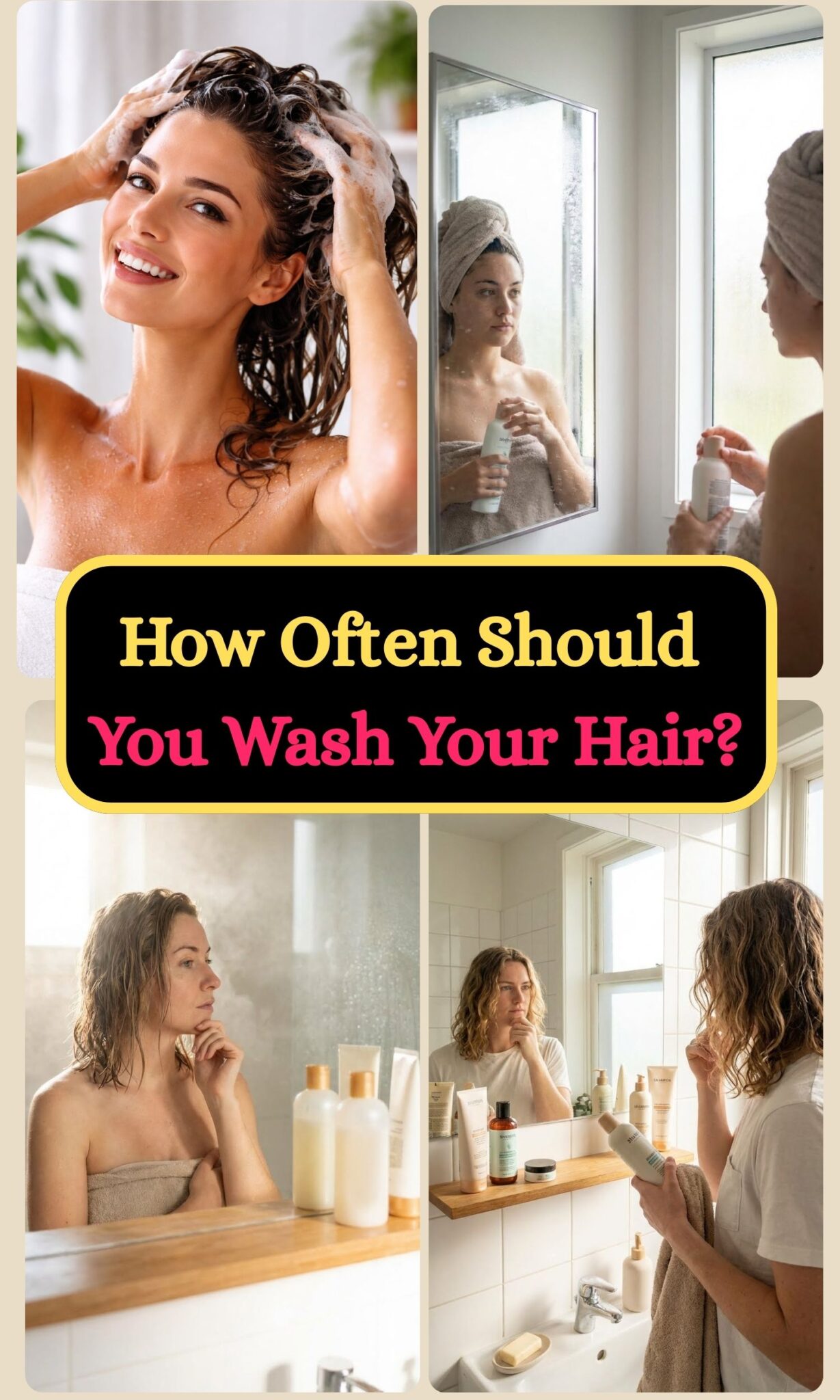 How Often Should You Wash Your Hair? - Glowusae