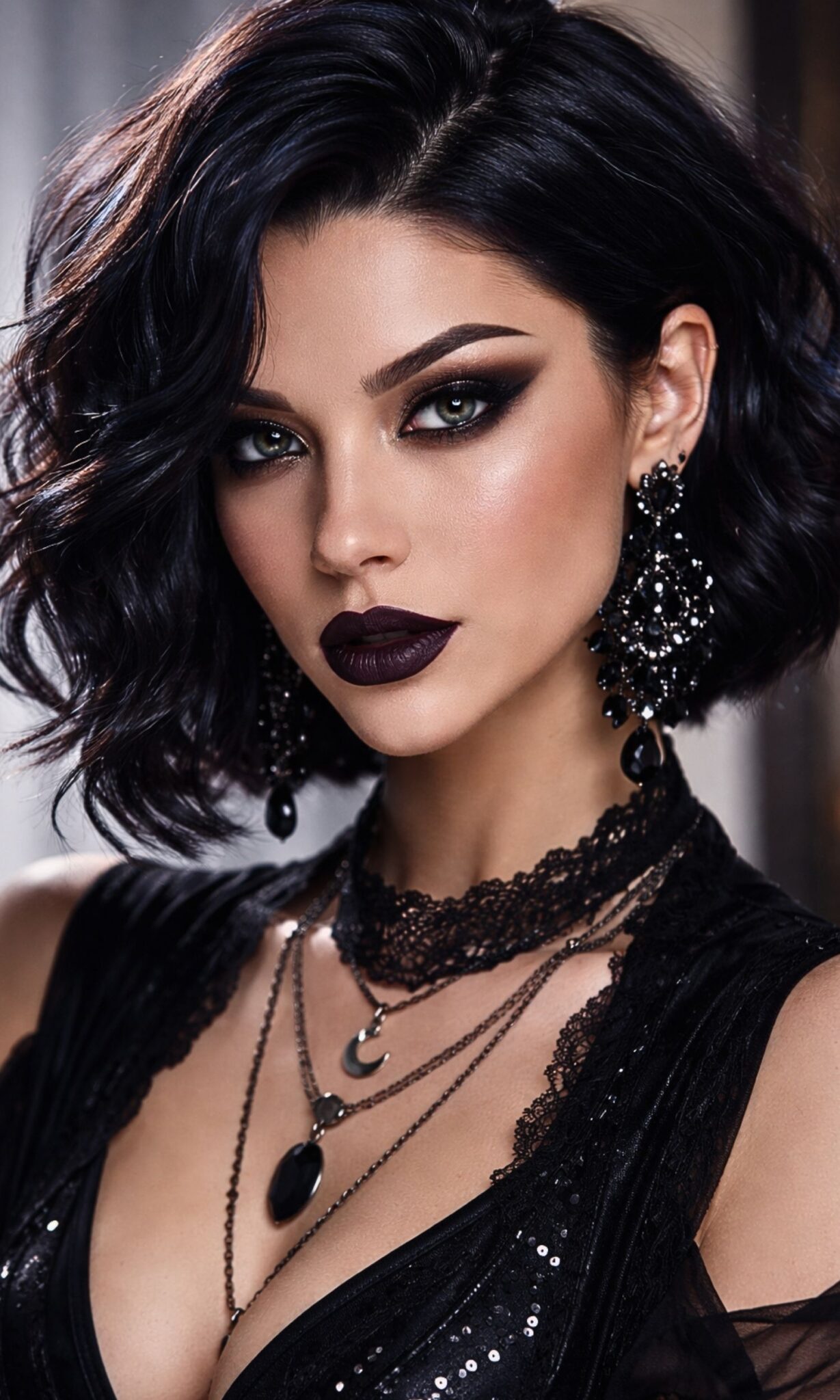 15 Short Dark Hair Color Ideas So Stunning You’ll Go Full Raven Goddess ...